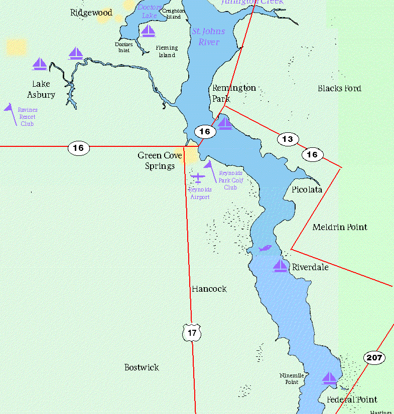 Interactive Map Of The Floridas First Coast Images